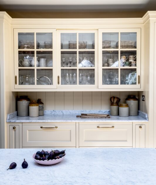 Elevate Your Kitchen Design with Glass-Fronted Cabinets